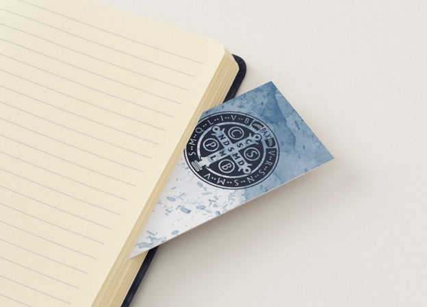 ST. BENEDICT LATIN BOOKMARK – Lone Star Sublimation